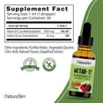 NaturalSlim Metab-12, Vitamin B12 Methylcobalamin Liquid Drops, Berry Flavor, 30 ml - Walmart.com