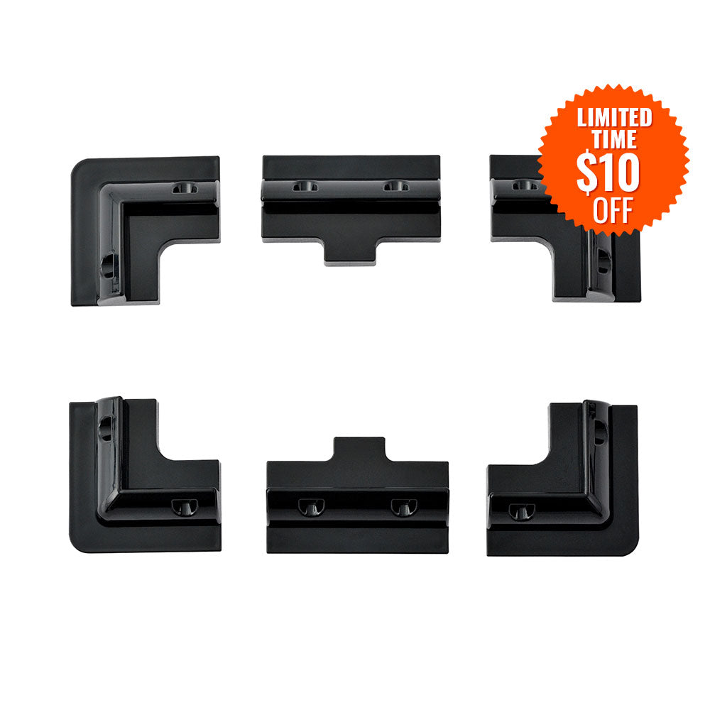 Corner Bracket Mount Set of 6 - Walmart.com