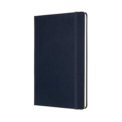 Moleskine Large Double Layout Plain and Ruled Hardcover Notebook