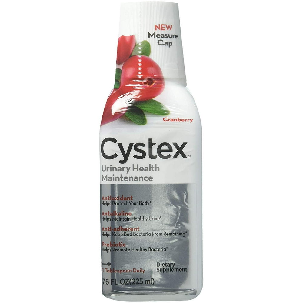 Cystex Liquid Complex Cranberry, 7.6 Oz (Pack of 3) - Walmart.com ...