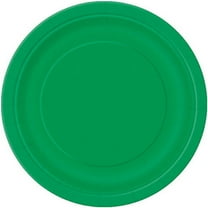 Paper Plates, 9 in, Green, 16ct - Walmart.com