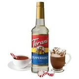 Torani Peppermint Syrup 25.4 fl oz, Refreshing Mint Flavor for ...