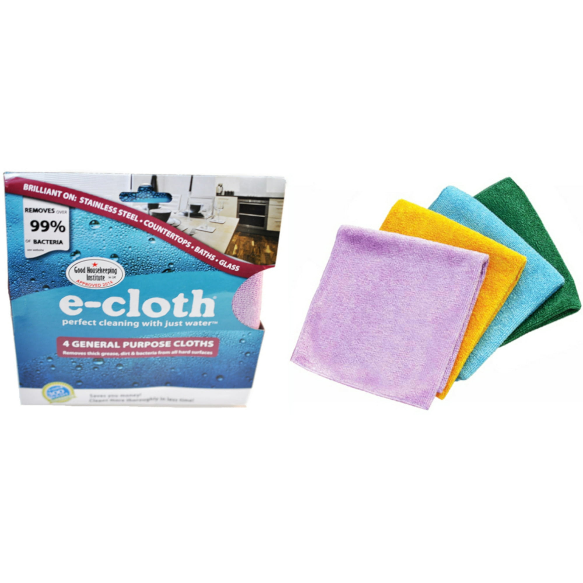 Click here for E-Cloth 4 General Purpose Cloths prices