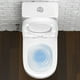 Small one Piece Toilet Short Compact Bathroom Tiny Mini Commode Water ...