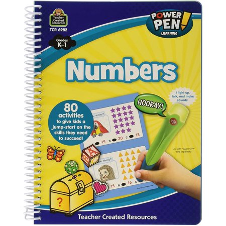 Teacher Created Resources Power Pen Learning Book, Numbers (6982 ...