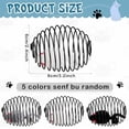 5 Pcs Cat Spring Balls Toys Stretchable Rolling Balls Colorful Playful ...
