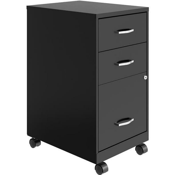 BBF Soho Mob Ped File Organizer Cabinet, Black - Walmart.com