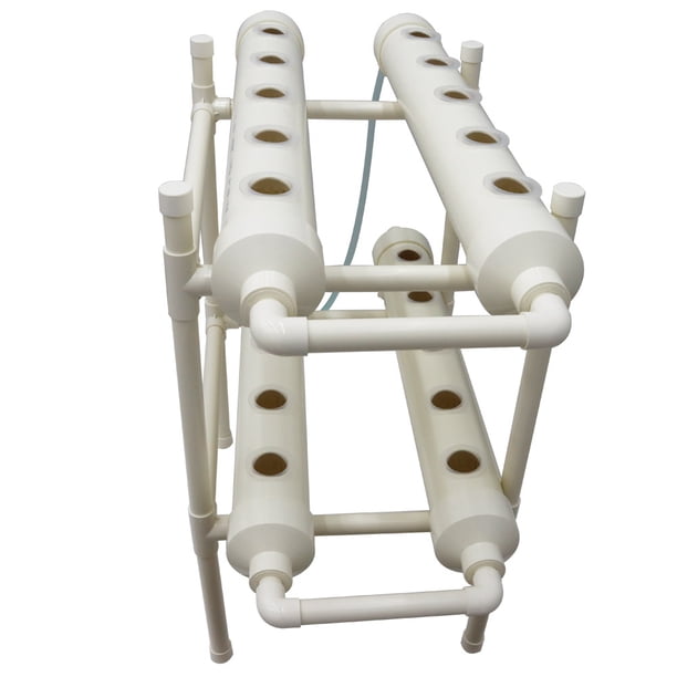 INTBUYING Hydroponic Pipeline Vegetable Growing System Hydroponic Grow ...