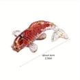 1pc/3/5/10pcs Stone Little Goldfish Statue Raw Stone Figurine Amulet ...