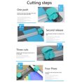 A4 Paper Cutter Multiple Pattern Cutter for Head with Storage Box 10 ...