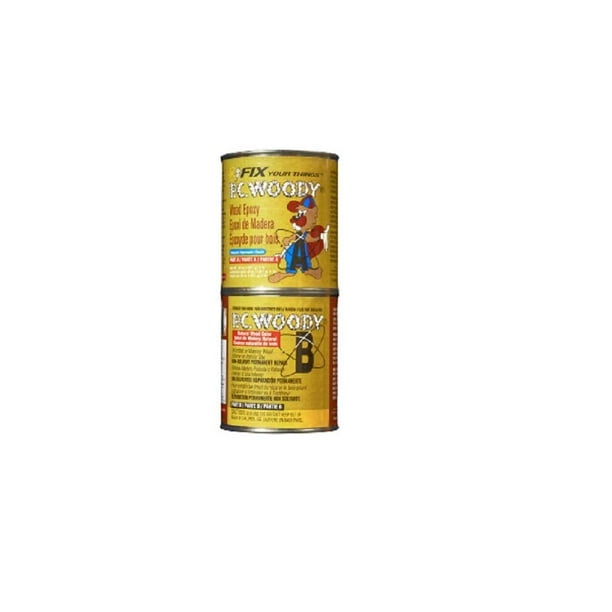 PC Products PC-Woody Wood Repair Epoxy Paste, Two-Part 48 oz in Two ...