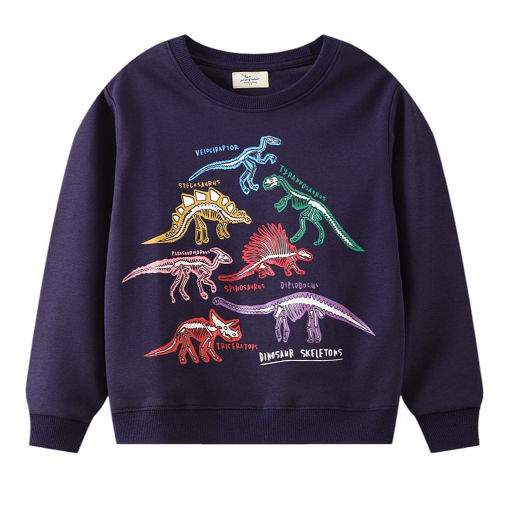 Click here for Generic Toddler Boys Dinosaur Sweatshirt Long Slee... prices