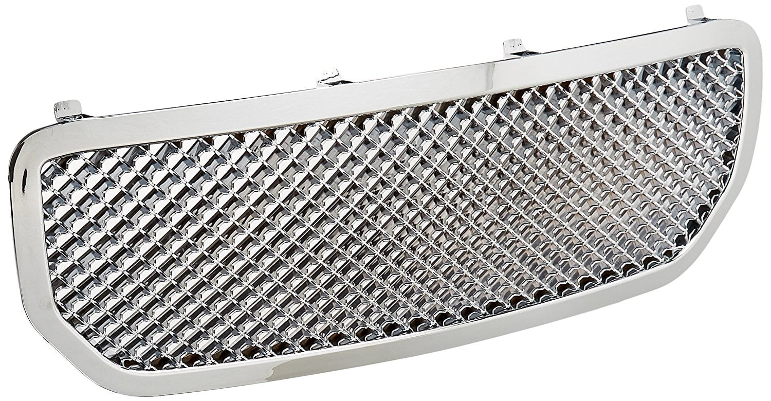 Spec-D Tuning HG-MAG05C Dodge Magnum Chrome Mesh Front Grill Grille ...