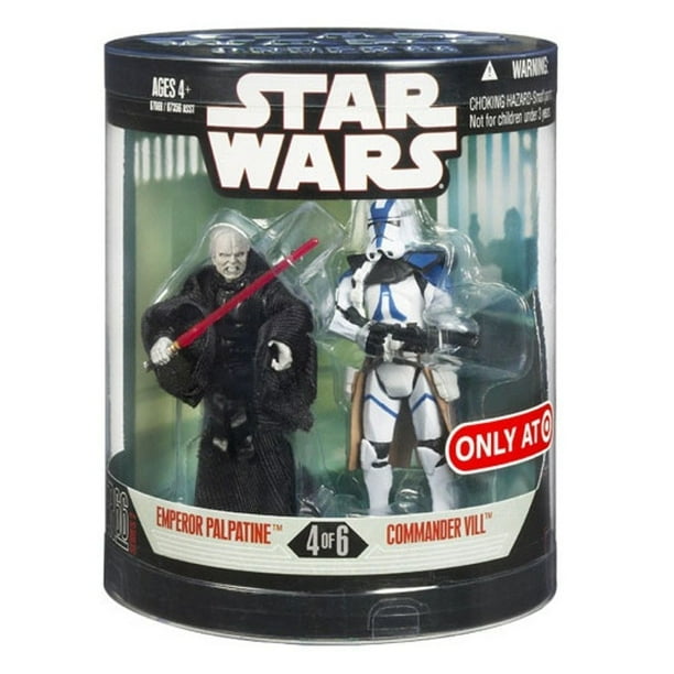 Emperor Palpatine & Commander Vill Star Wars Saga Order 66 Action ...
