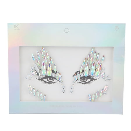 Glitter Face Stickers Eyes Face Shiny Rhinestones Sticker Facial ...
