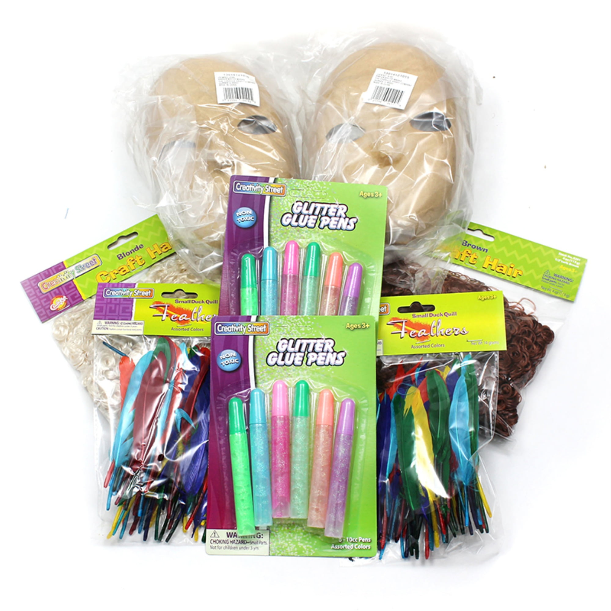 Creativity Street® Paper Mache Masks Activities Box - Walmart.com