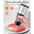 Smart Marinade Injector, 2-in-1 Meat Tenderizer With Flavor Syringe, 20 ...