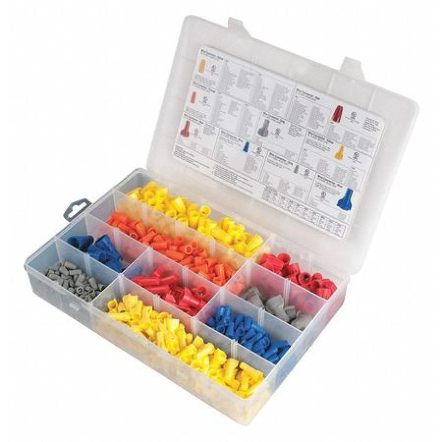 Gardner Bender CK-570 Assorted Wire Connectors Kit, 22-6 AWG, Twist-On ...