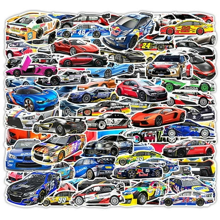 10/30/50/102pcs Jdm Retrofit Racing Car Graffiti Stickers Laptop ...