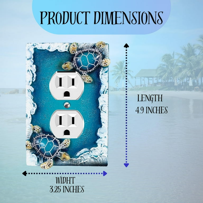 Underwater Theme Switch Plate