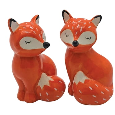Bico Fox Salt & Pepper Shaker Set, Dishwasher Safe - Walmart.com
