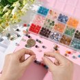 360Pcs 18 Colors Resin Beads Imitation Gemstone Beads Round Mixed Color ...