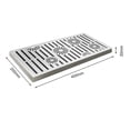 Rectangle Stainless Steel Drain Grate for Outdoor Use,Premium Drainage ...