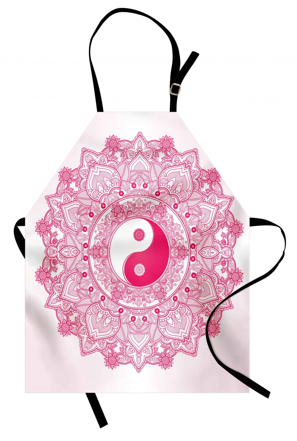 Ying Yang Apron Traditional Mystical Yin Yang with Tao Mandala Pattern ...