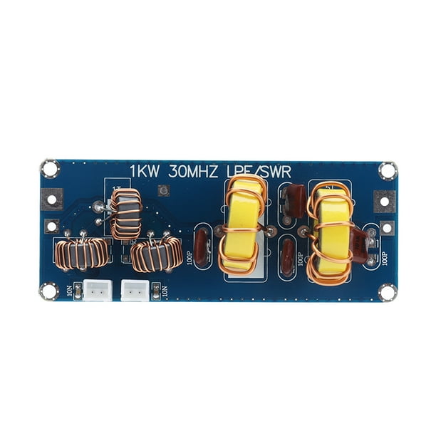 LPF 1KW 30MHZ Low Pass Filter Module SWR Filtering Board for HF Power ...