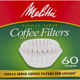 Melitta Single Serve Coffee Filters for Javajig, 60 Ct - Walmart.com