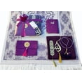 Muslim Prayer Rug, 7 in One Set, Prayer Mat Surah Book, Tasbeeh, Scarf ...