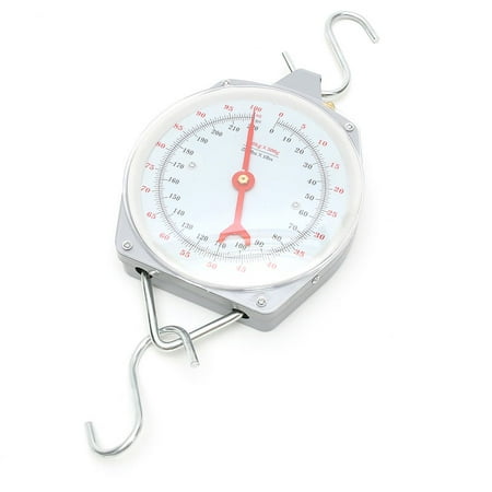100Kg 220Lbs Dial Scale 2 Hook Weighs Scale Balance Measurement Balance ...
