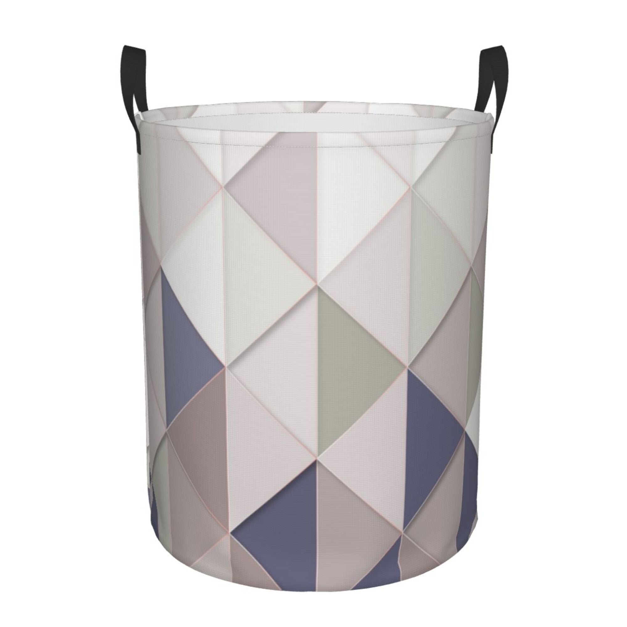 ZICANCN Vintage Triangle Mosaic Laundry Basket Organizer , Dirty ...
