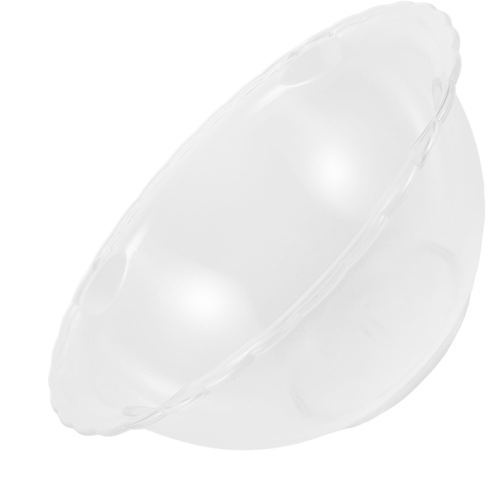 BESTYASH Transparent Plastic Face Wash Basin Ergonomic Design for Home ...