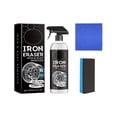 Car Tire Rust Remover w/ Sponge & Rag, Rust & Iron Deposits Cleaner for ...