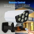 77LED Solar Lights Outdoor Waterproof Motion Sensor Dummy Camera Solar ...