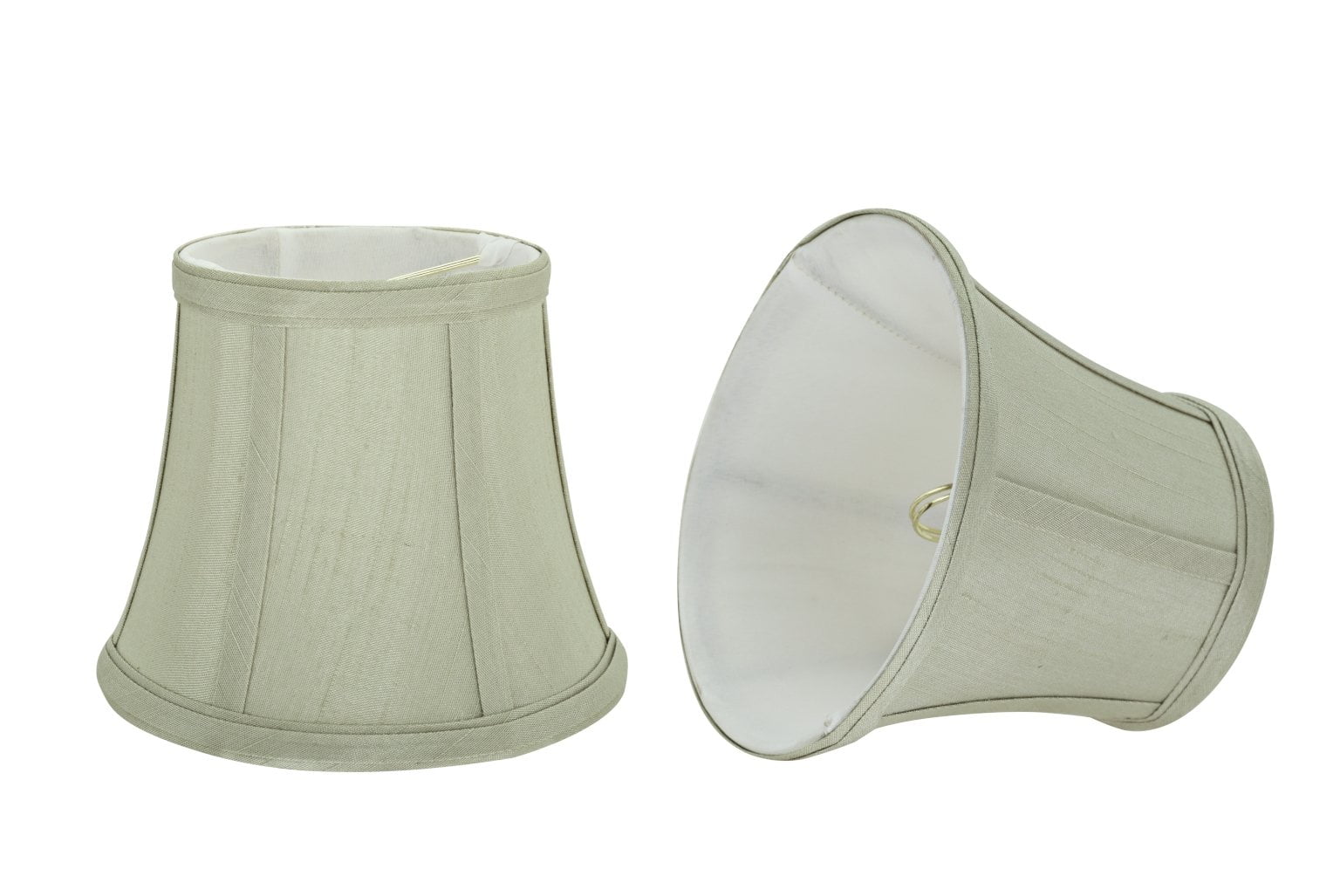 Aspen Creative 30392-2 Small Bell Shape Chandelier Clip-On Lamp Shade ...