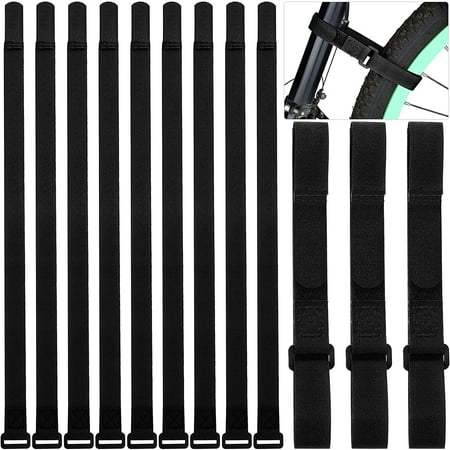 JOYWEI12 Pieces Bike Rack Straps 26 Inches Adjustable Bike Cinch Straps ...