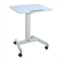 Laptop Table Lift Computer Stand w/Wheel Height Adjustable Floor ...