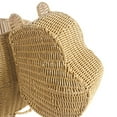 Kaplan Early Learning Company Hippo Washable Wicker Floor Basket ...