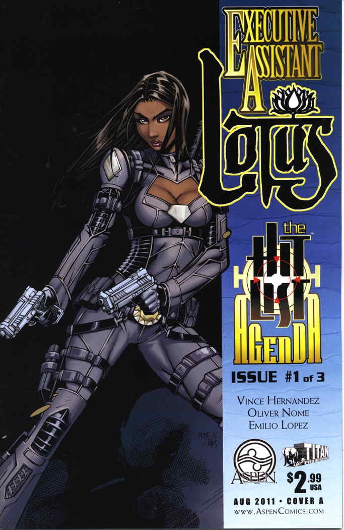 Executive Assistant: Lotus #1A VF ; Aspen Comic Book - Walmart.com
