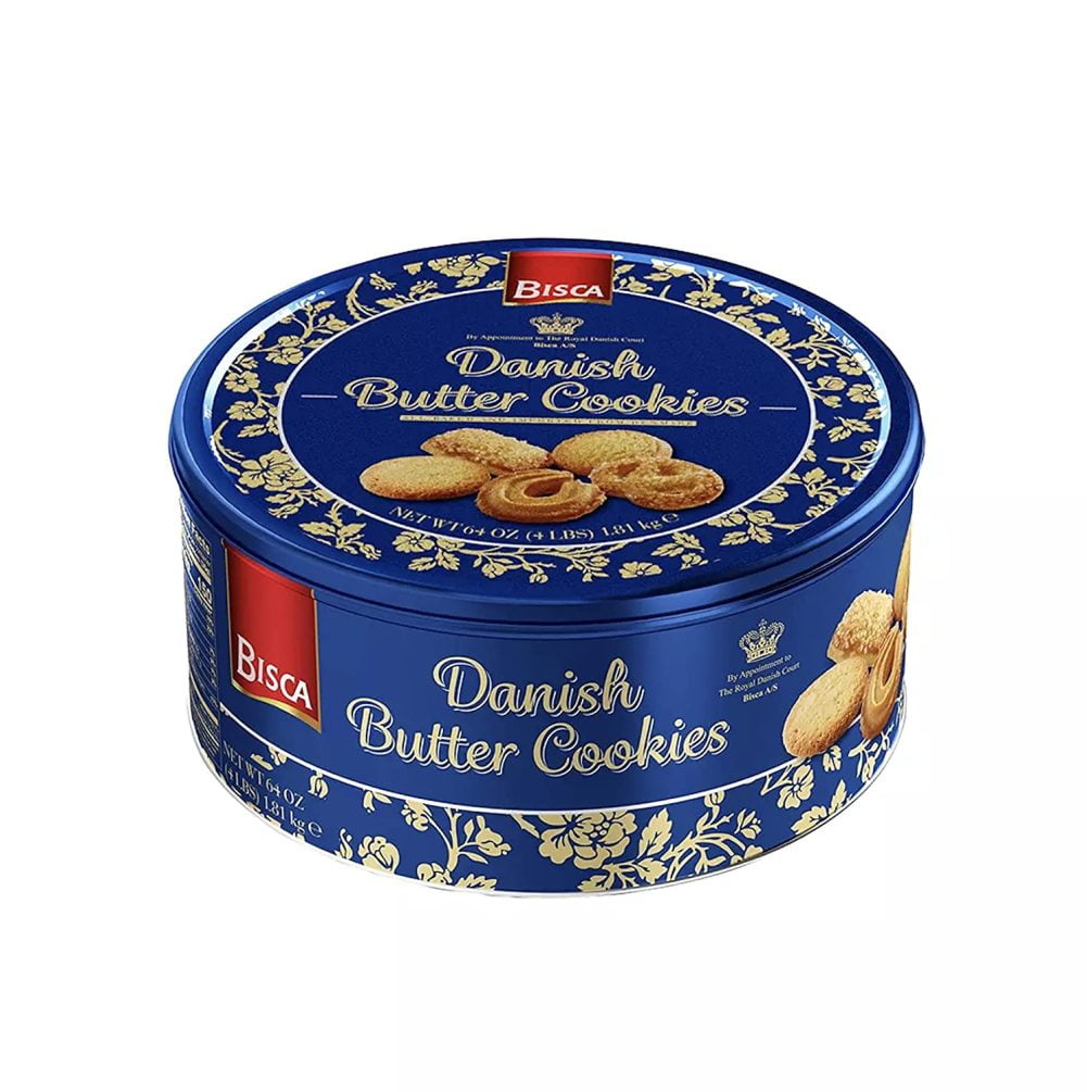 Buy Bisca Dansk Danish Butter Cookie Assortment -4 LBS Online at Lowest ...