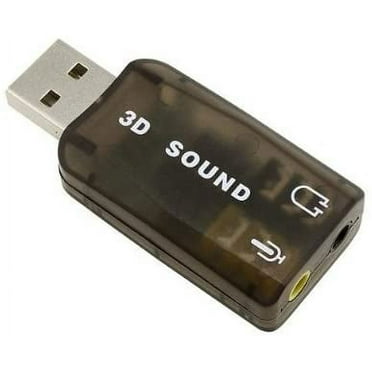 StarTech Virtual 7.1 USB Stereo Audio Adapter External Sound Card, ICUSBAUDIO7 - Walmart.com