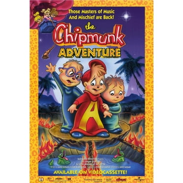 The Chipmunk Adventure (1987) 11x17 Movie Poster - Walmart.com