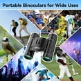 MIXFEER 300x25 Binoculars for Adults and Kids, High Powered Mini ...