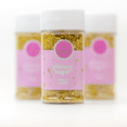 Bakery Bling Metallic Gold Glittery Sugar™, 100% Edible, Non-Toxic, 3 ...