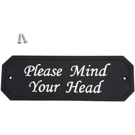 Hanging PVC Board Welcome Signs/Warning Signs Please Mind Your Head_1 ...