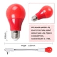 eTone Safe Light Lamp for Darkroom E27 LED Screw Mouth Wall Light 360 ...
