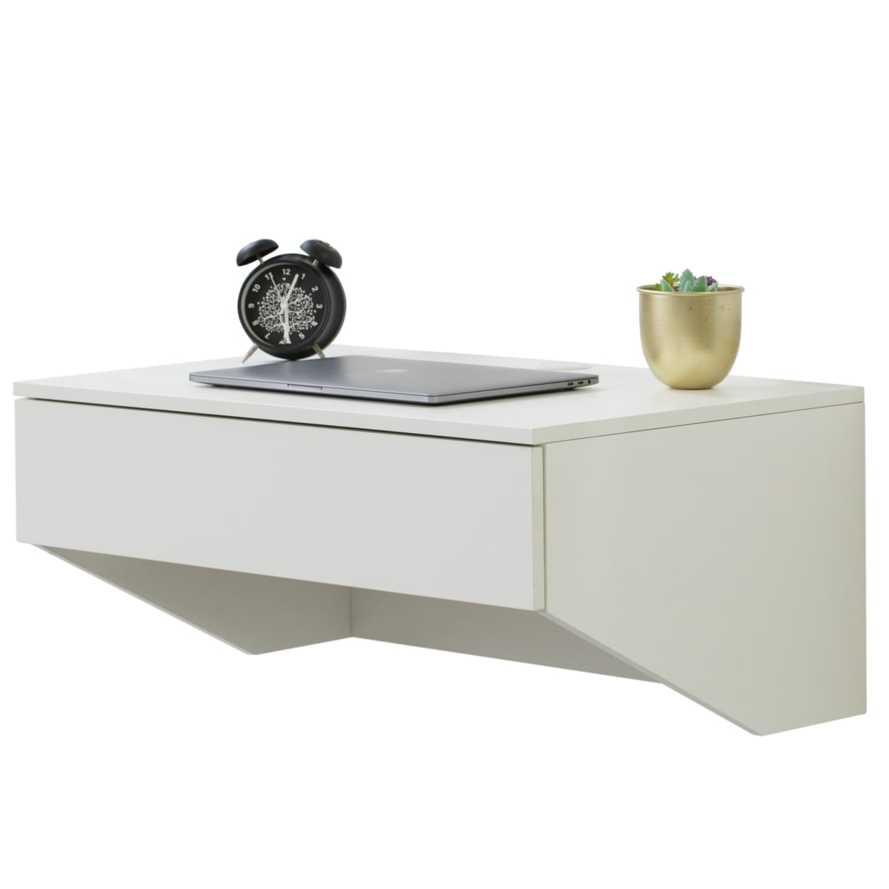 Wall Mounted Office Computer Desk with Drawer - Walmart.com