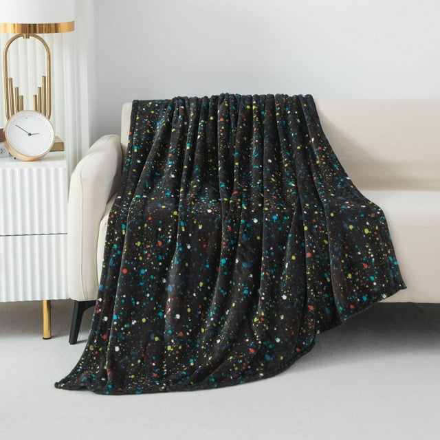 Mainstays Kids Plush Throw Blanket Splatter, Extra soft & cozy - Walmart.ca
